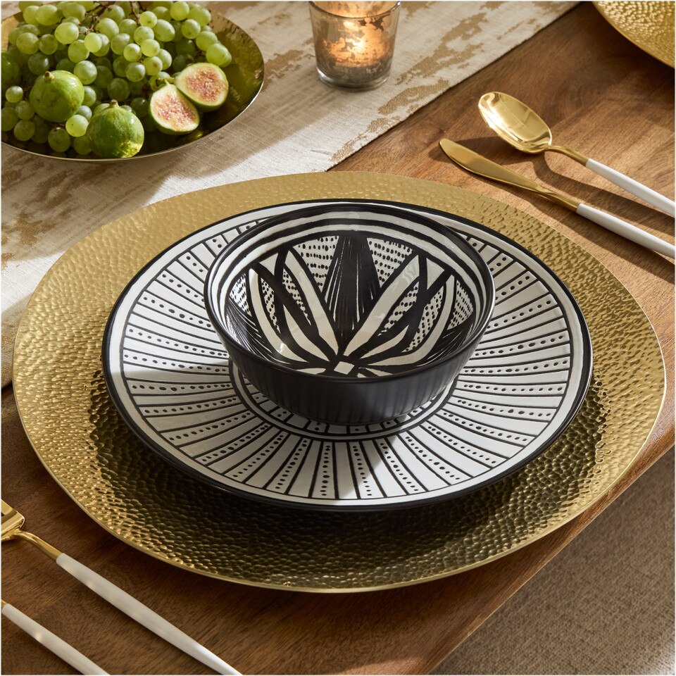 Fez Stoneware Dinnerware - Classic Heirloom Quality | West Elm UK